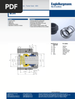 Mechanical Seal Drawing and Specifications | PDF
