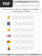 Carteles y Sílabas: Guía Educativa | PDF