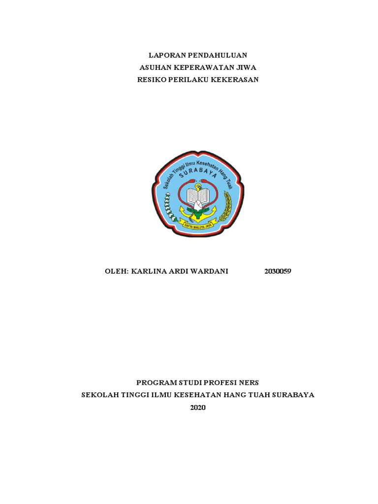 Laporan Pendahuluan RPK | PDF