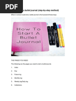 The Bullet Journal Reference Guide | PDF