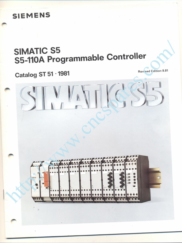 Siemens Simatic S5 Catalogue PDF | PDF