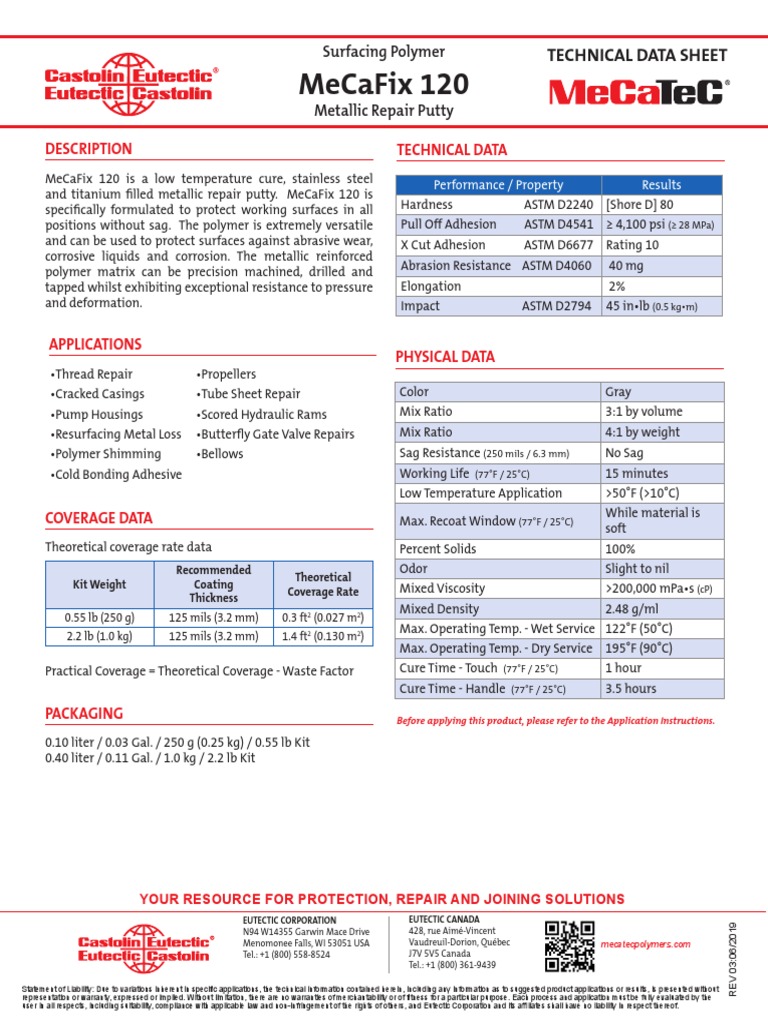 MeCaTeC MeCaFix 120 | PDF | Sheet Metal | Wear