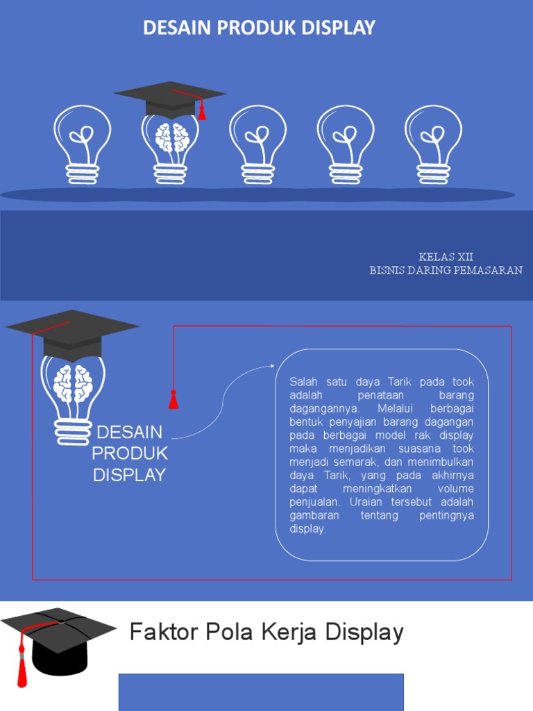 Desain Produk Display | PDF