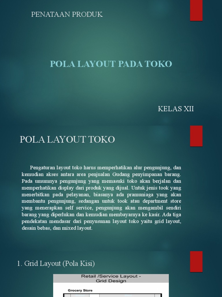 Pola Layout Toko | PDF