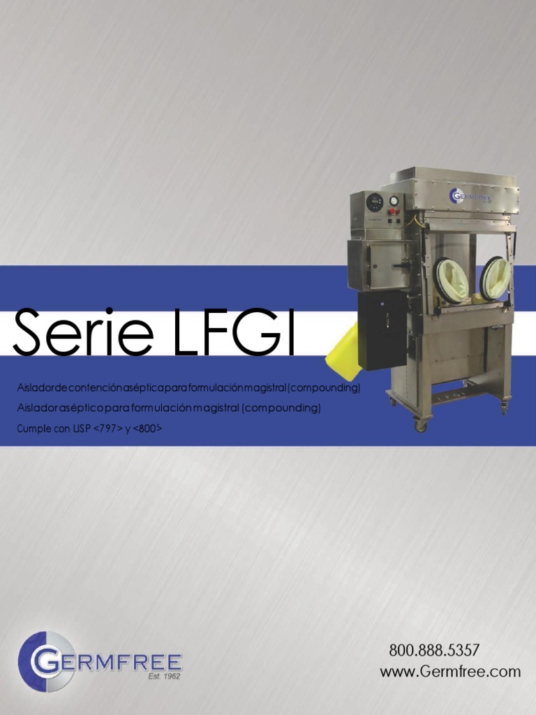 Ficha Tecnica LFGI Series | PDF | Factores humanos y ergonomía | Residuos