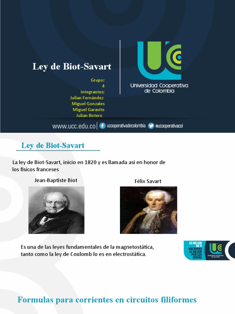 Ley de Ley de Biot-Savart | PDF | Divergencia | Campo magnético