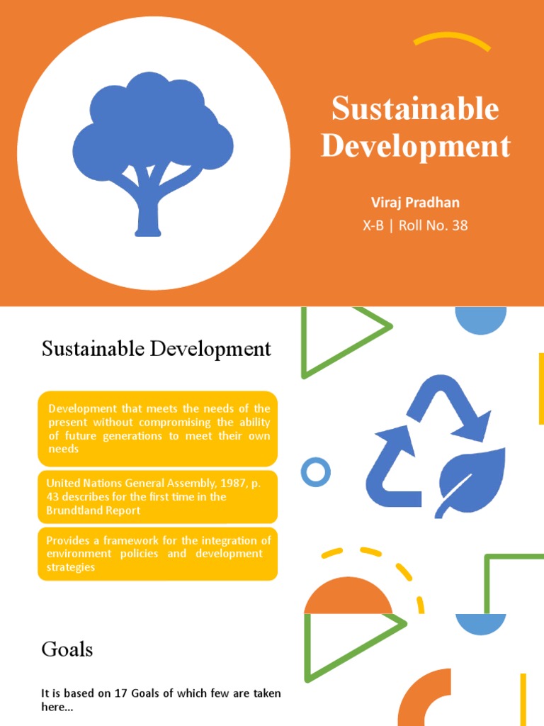 Sustainable Development | PDF