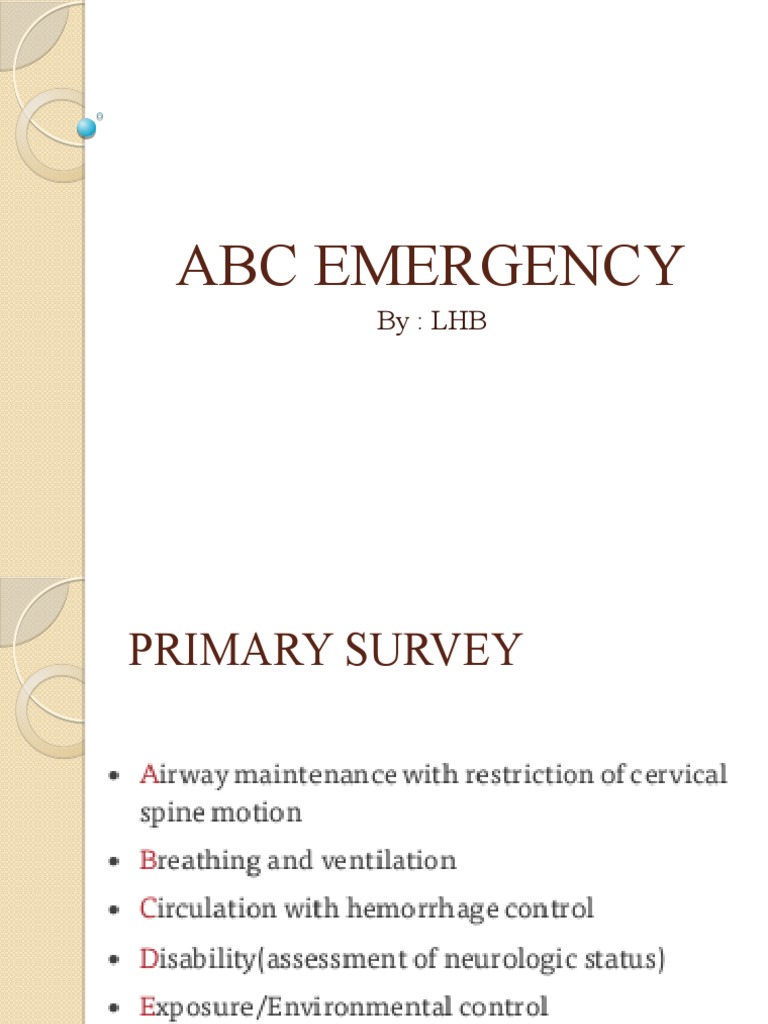 Abc Emergency | PDF