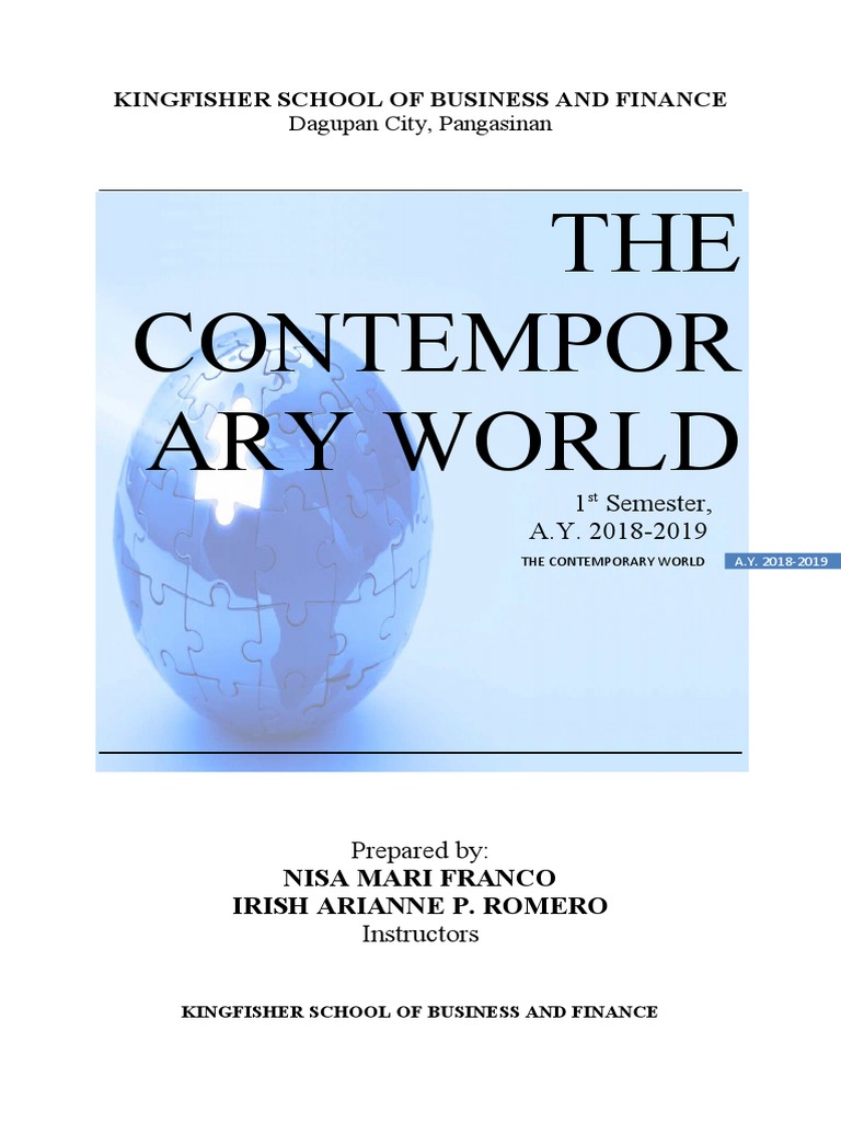 Globalization in the Contemporary World | PDF | World Systems Theory ...