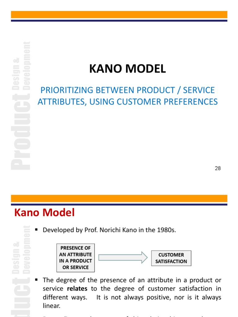 Kano Model - Customer Research | PDF | Marketing | Market (Economics)