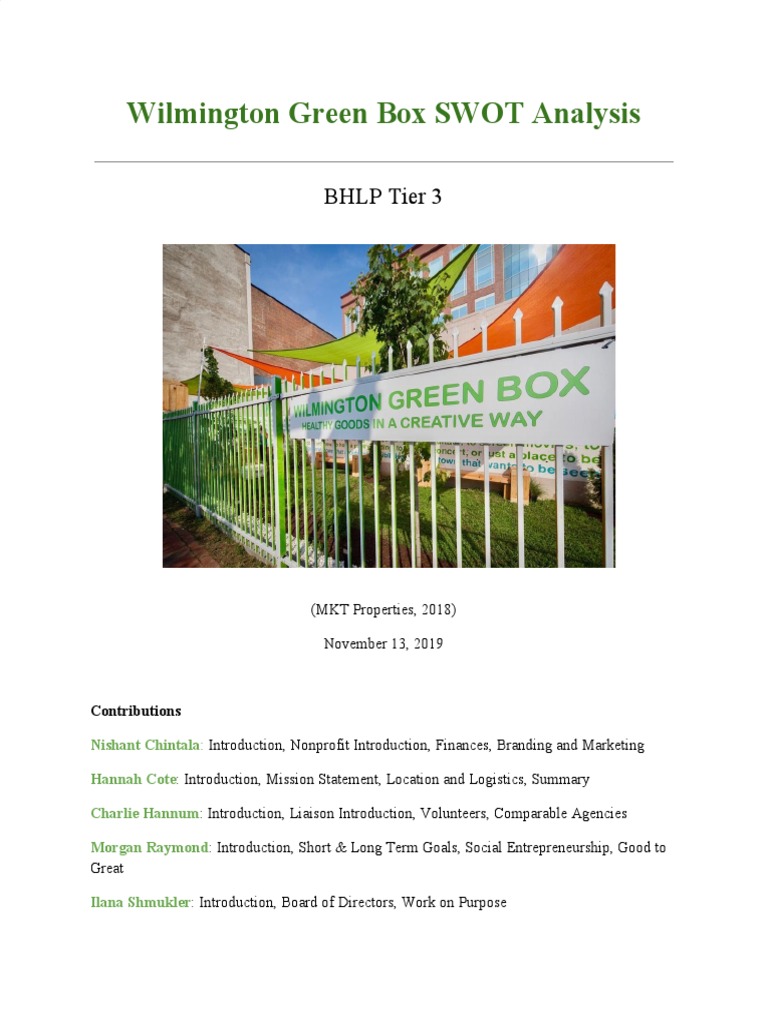 Swot Analysis | PDF | Supplemental Nutrition Assistance Program | Urban ...