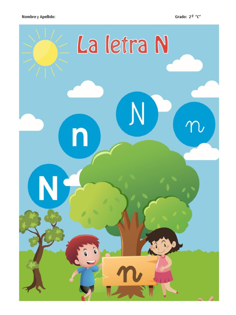 Actividades Fonema N PDF | PDF