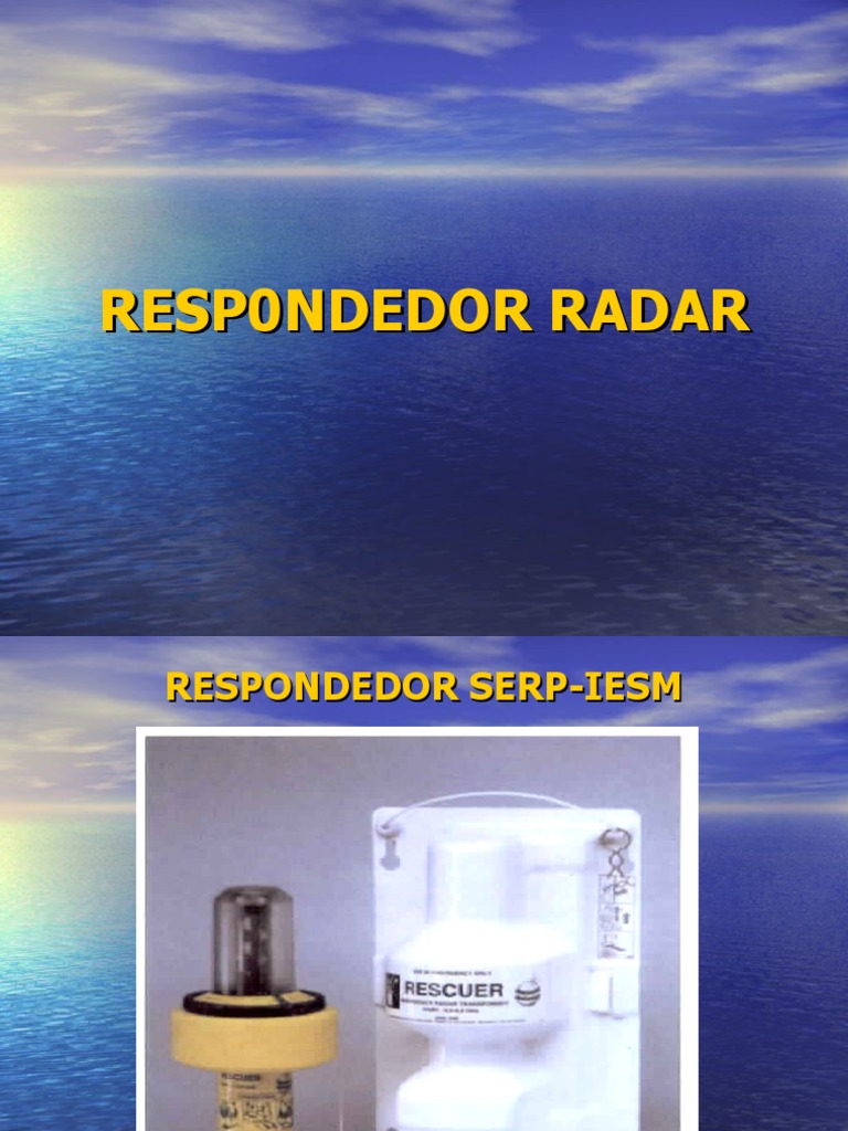 RESP0NDEDOR RADAR - Pps | PDF | Hogar, jardinería y bricolaje | Informática