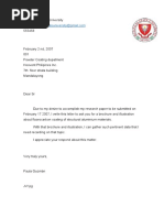Sample Insubordination Letter | PDF