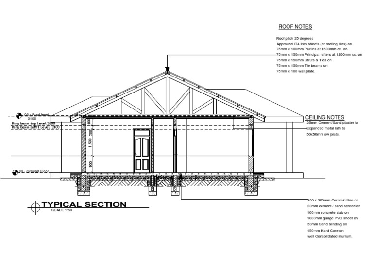 Typical Section - A3 | PDF