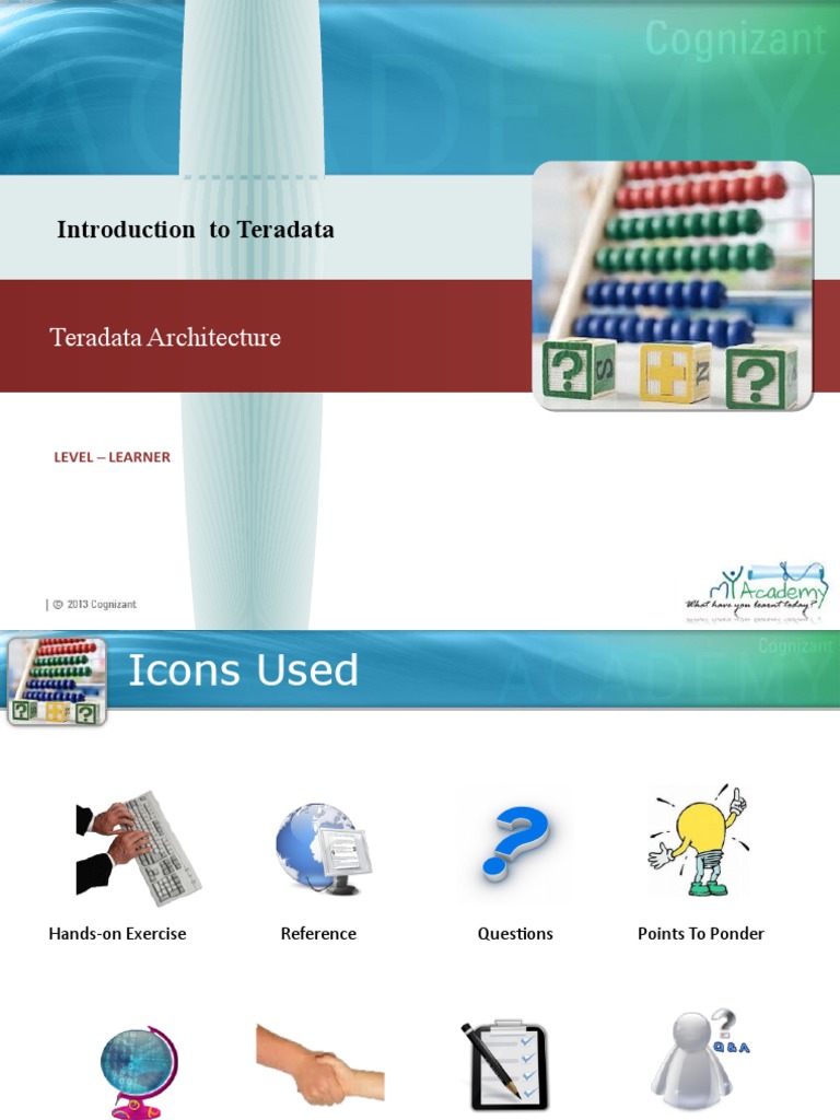Teradata Architecture | PDF | Database Index | Relational Database Teradata Architecture | PDF | Database Index | Relational Database