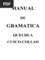 Examen Final de Quechua | PDF