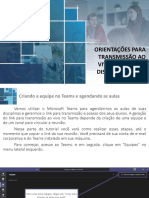 Tutorial Teams - Estácio | PDF | Informática