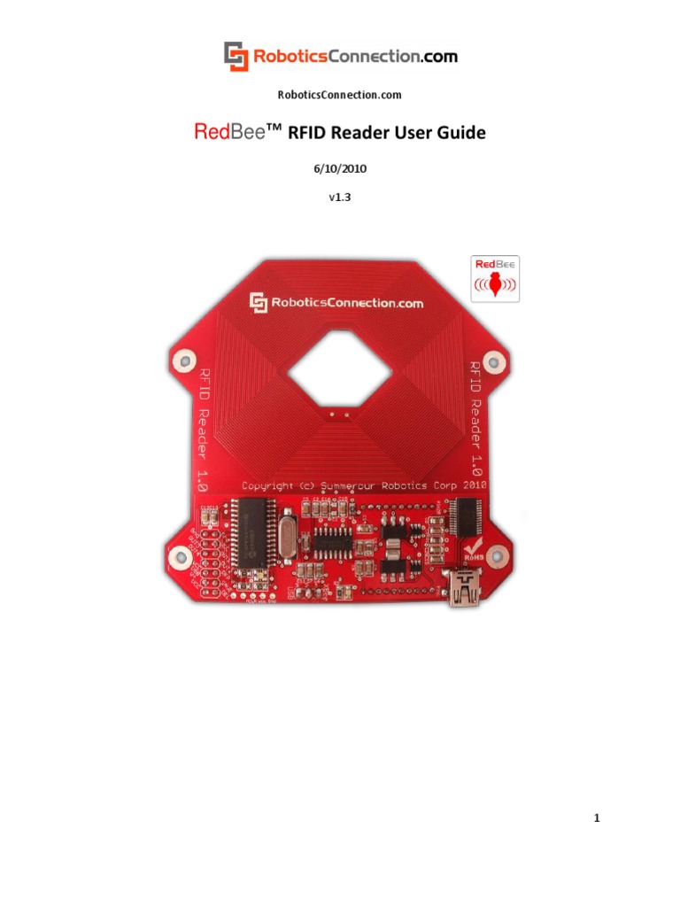 RFID Reader User Guide | Download Free PDF | Radio Frequency ...