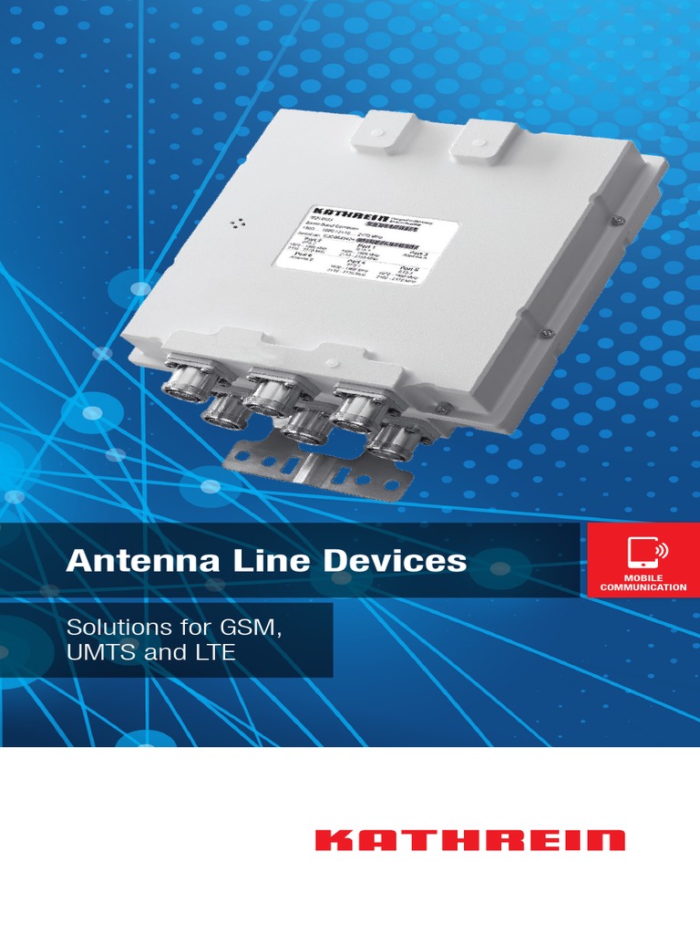 Antenna Linde Devices 2015 | PDF | Wireless | Telecommunications ...