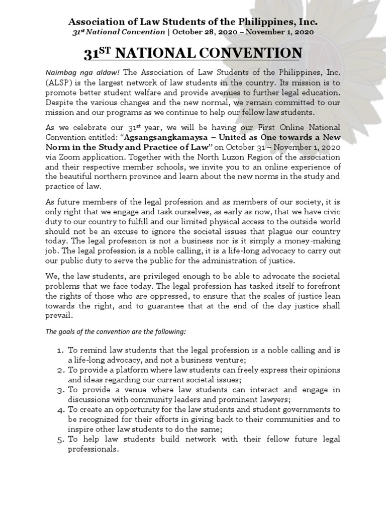 ALSP NatCon Invitation and Program | PDF | Legal Education | Lawyer