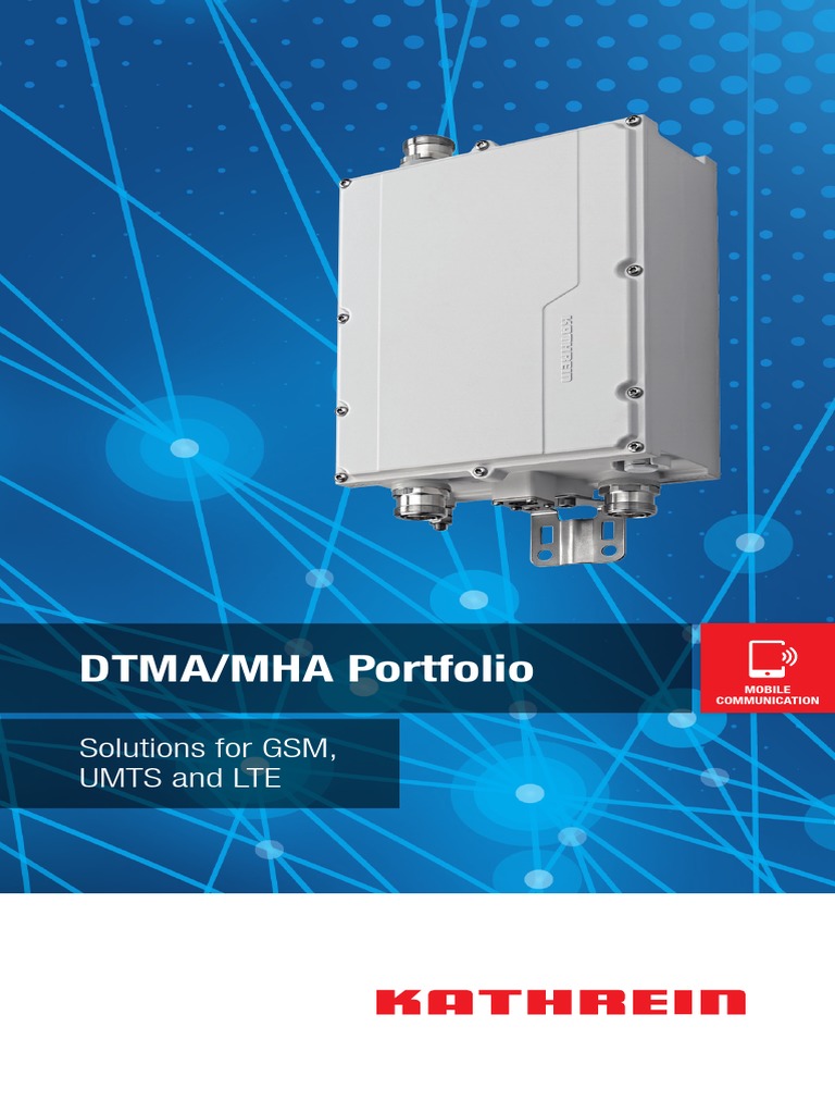 DTMA/MHA Portfolio: Solutions For GSM, Umts and Lte | PDF | Lte ...