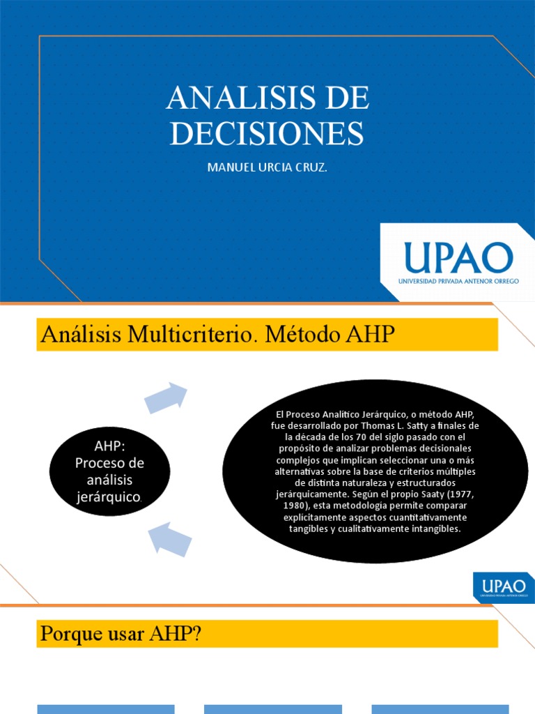 A. Multi. Metodo Ahp | PDF | Matriz (Matemáticas) | Toma de decisiones