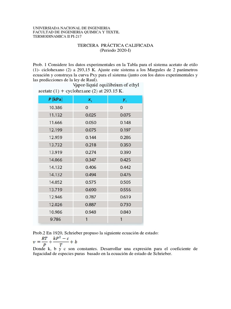 3ra PRC Termo II 20 I | PDF