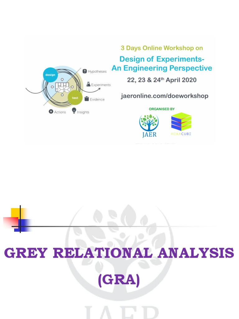 Grey Relational Analysis PDF | PDF | Prediction | Information
