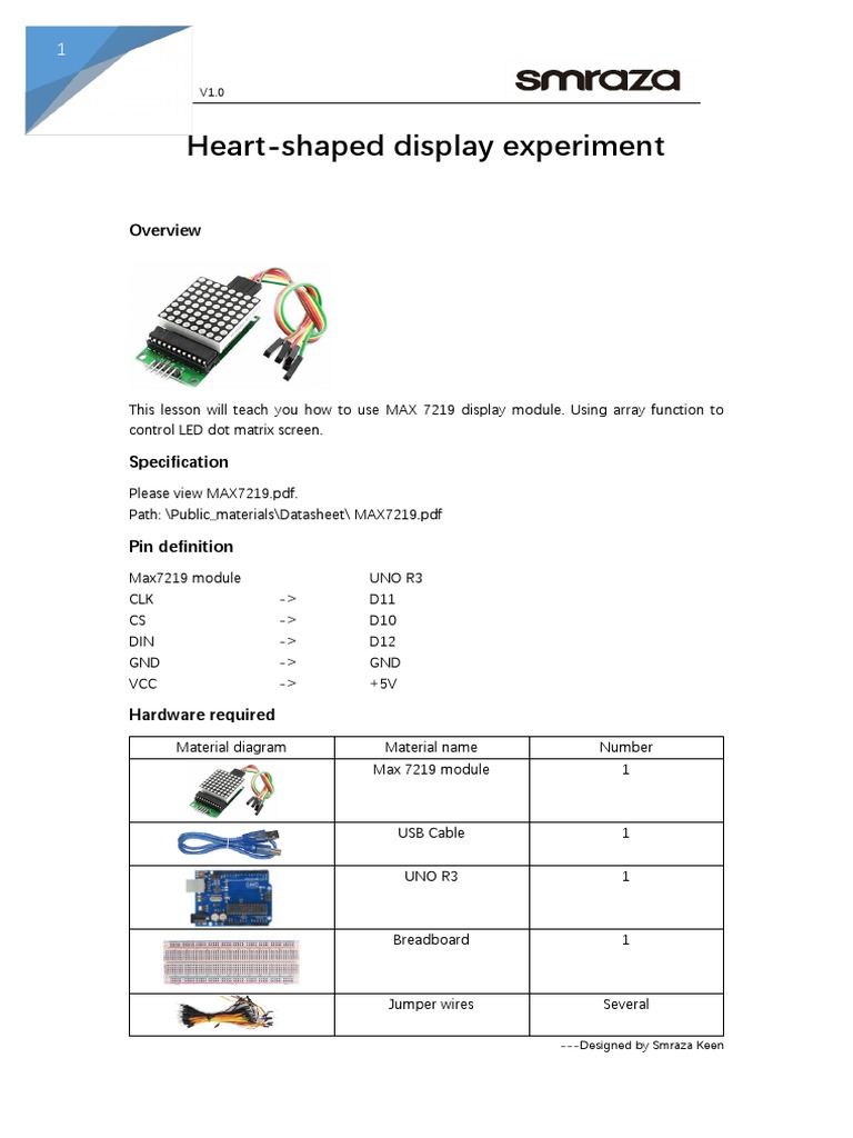 Heart-shaped display experiment | PDF