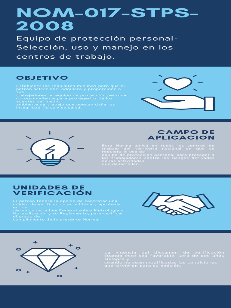 Nom 017 STPS 2008 PDF | PDF