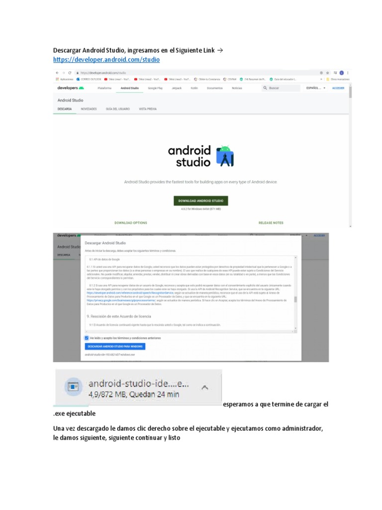 Cómo descargar e instalar Android Studio de forma sencilla | PDF