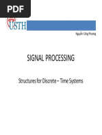 Structures For Discrete-Time Systems | PDF | Electronic Engineering ...