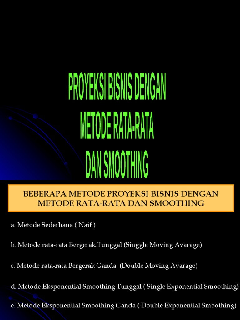 Metode Sederhana | PDF