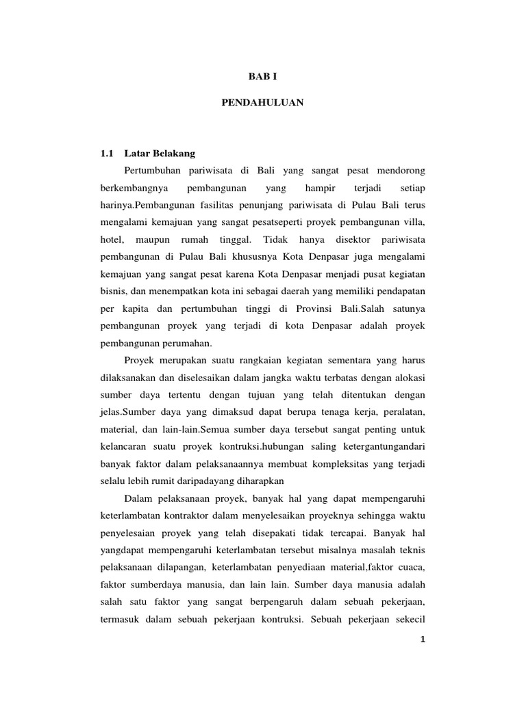 Contoh Latar Belakang Skripsi | PDF | Bisnis | Pengelolaan Keuangan & Uang