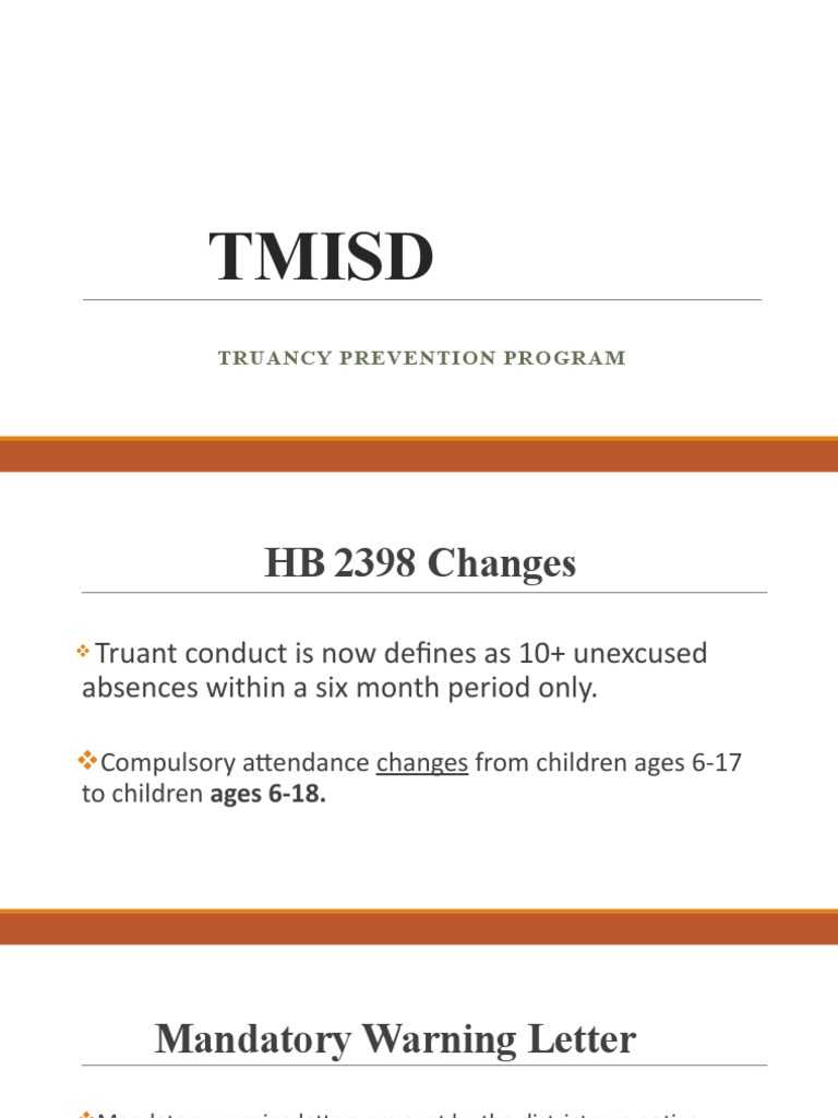 Truancy Prevention Program Power Point | PDF | Crime & Violence | Crime ...