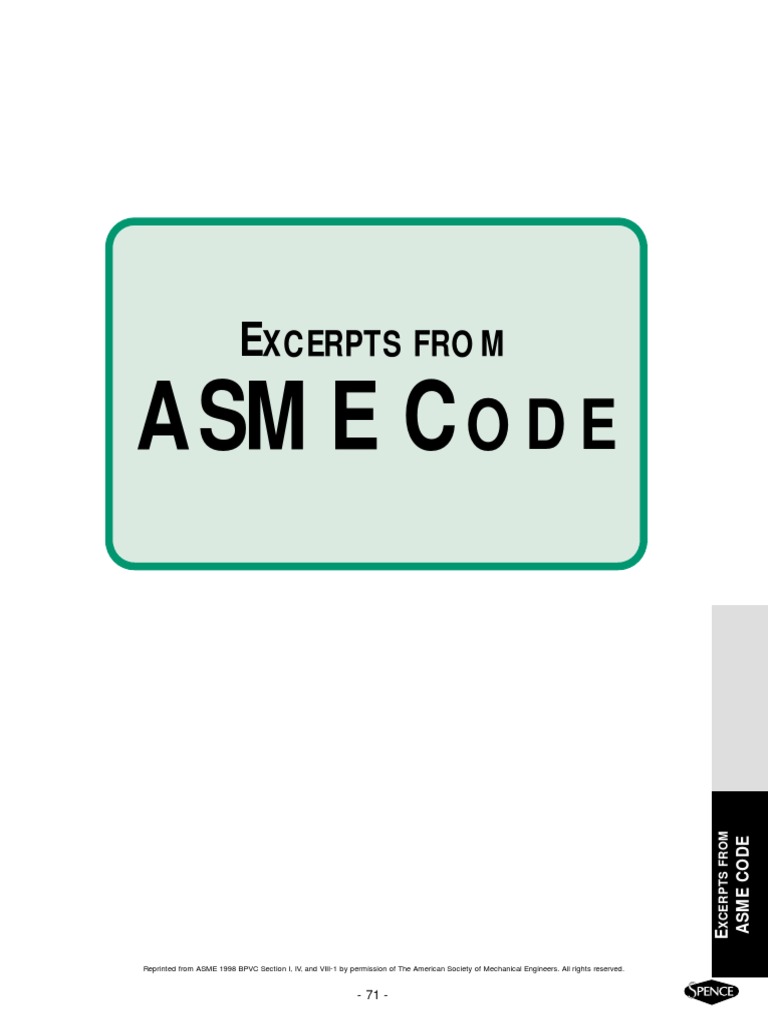ASME Boiler Safety Valve Requirements | PDF | Valve | Boiler
