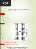Maximum, Minimum & Timing Diagram of 8086 Microprocessor - 3 | PDF | Input/Output | Central ...