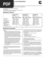 Detroit Engine Oil Capacities Guide | PDF | Motor Oil | Engines