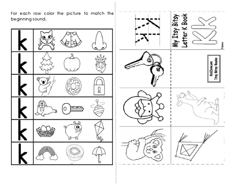 Color by Beginning Sounds Activity | PDF