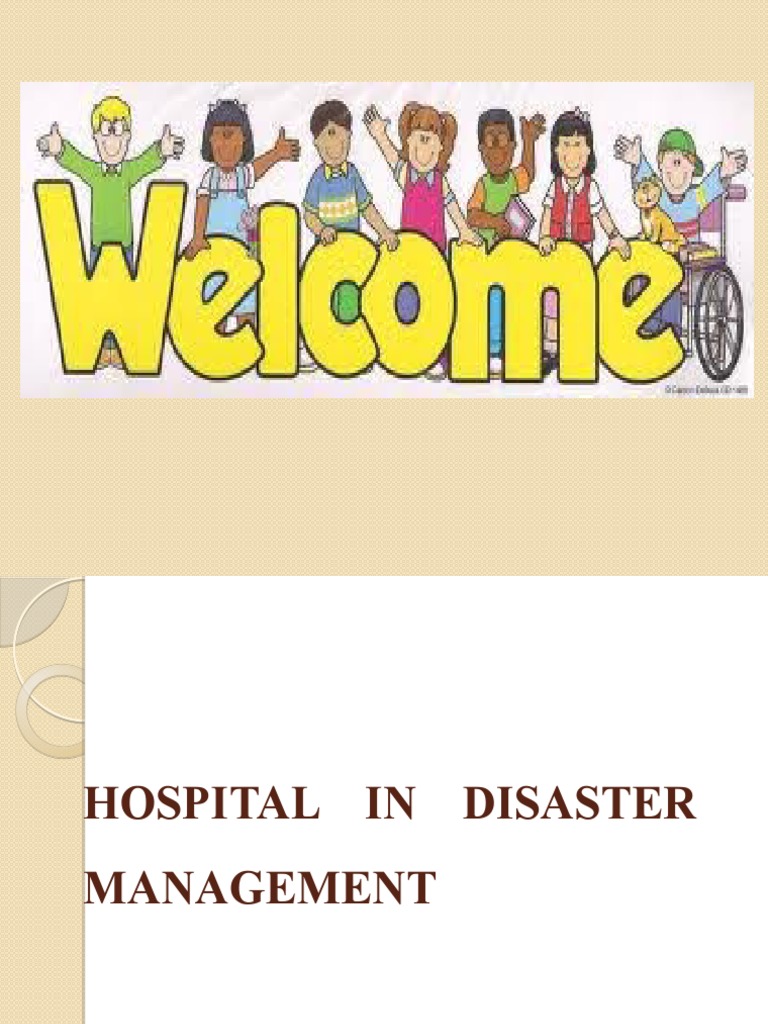 Hospital in Disaster Management | PDF | Emergency Department | Hospital