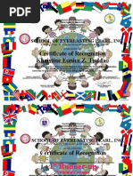 Classroom Recognition Tarp | PDF | Wellness