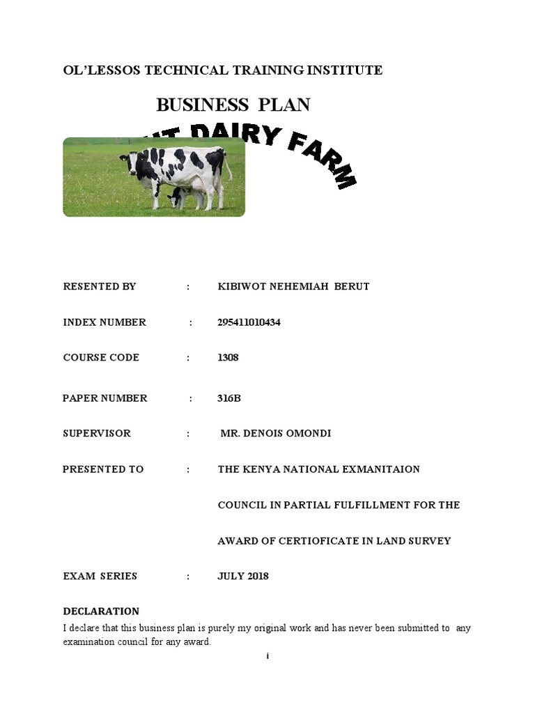 Dairy Fram Berut Pdf Dairy Cattle Pricing