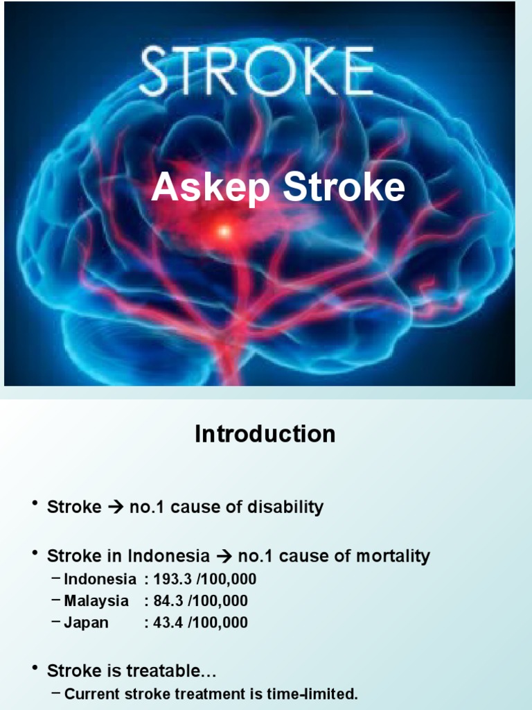 Askep Pasien Dengan Stroke Share | PDF | Stroke | Blood Pressure