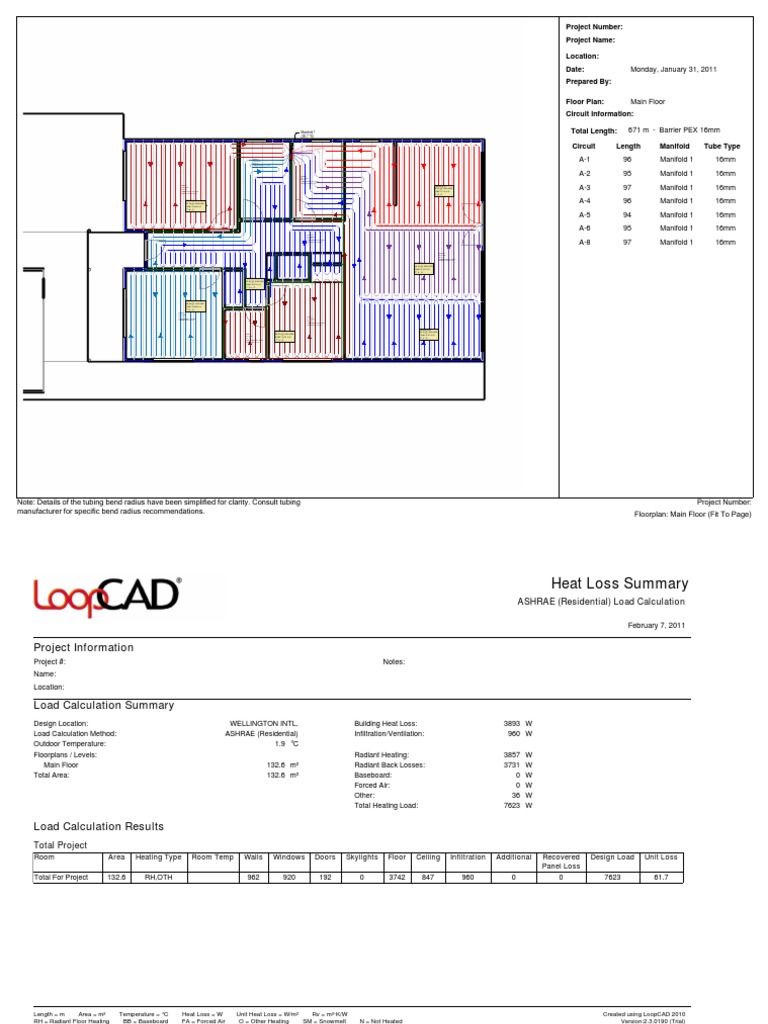 Project Number: Project Name: Location: Date: Prepared By: Floor Plan ...