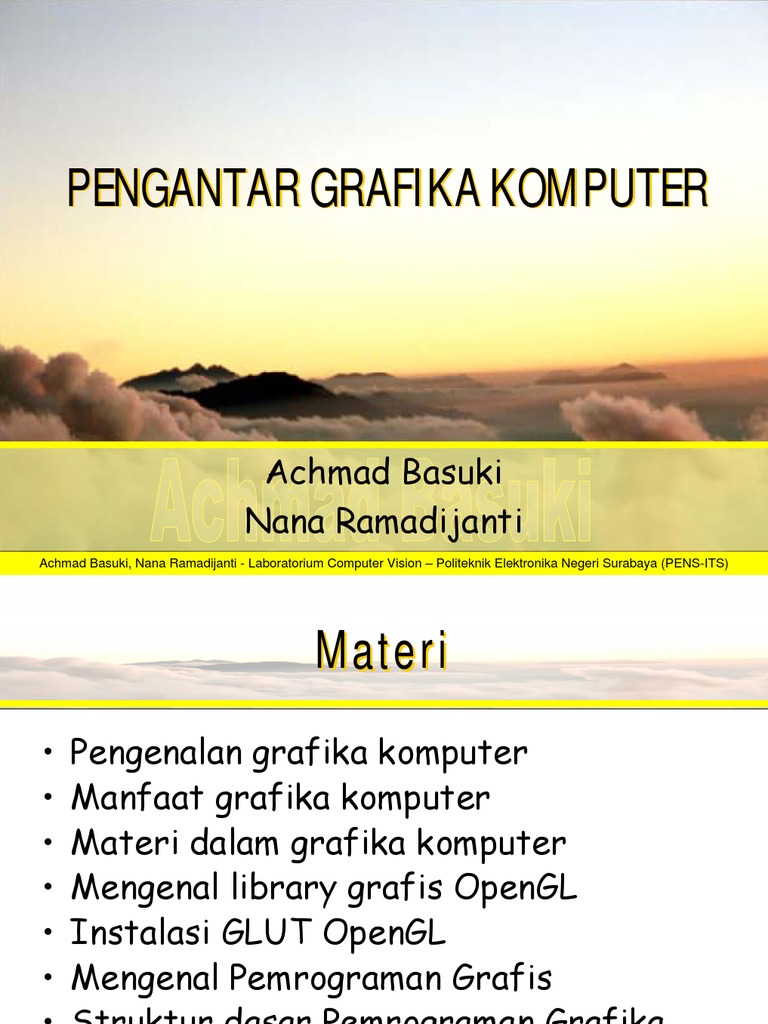 Pengantar Grafika | PDF