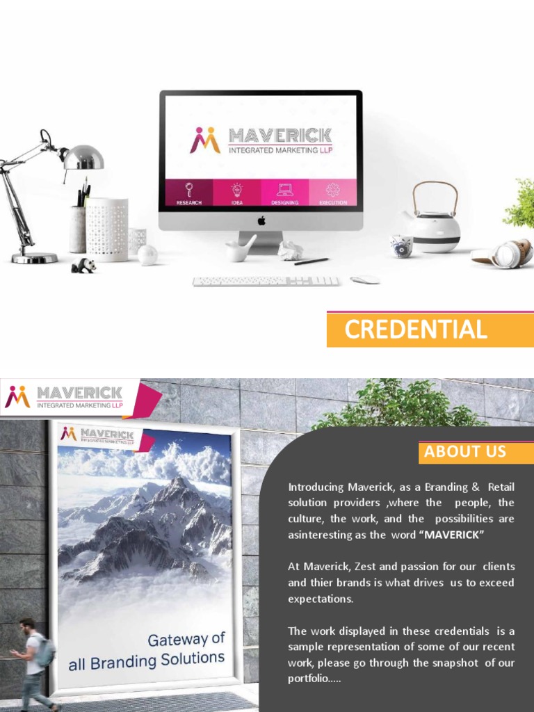 Maverick Integrated Marketing LLP - Company Credentials PDF | Download ...