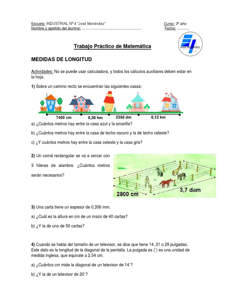 TP SIMELA - Medidas de Longitud | PDF
