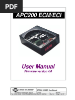 APC200 ECM ECI Error Codes | PDF | Transmission (Mechanics) | Clutch