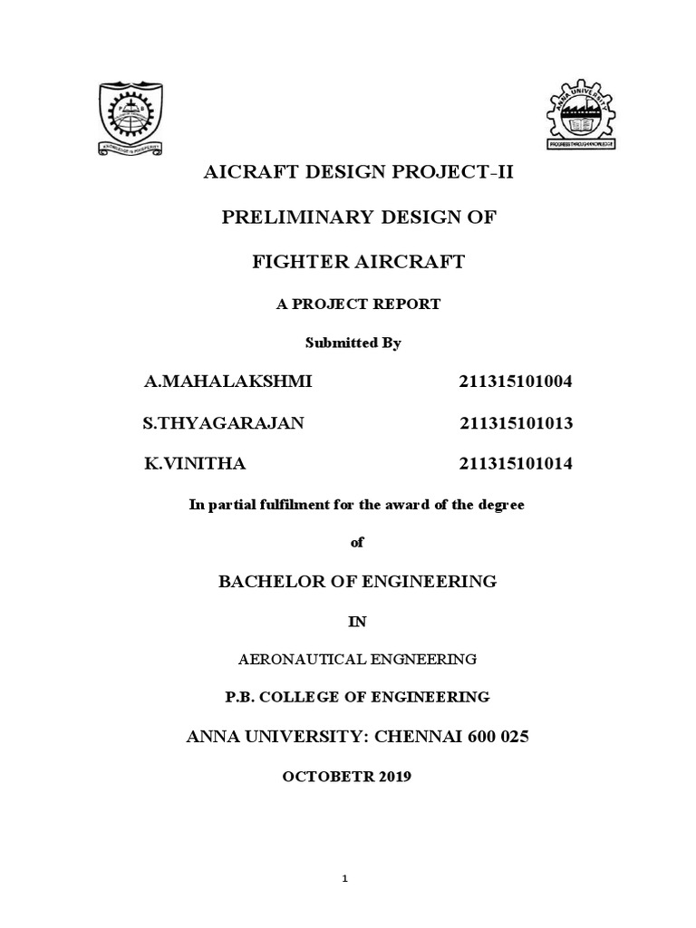 Aircraft Design Project 2 PDF | PDF | Fuselage | Bending